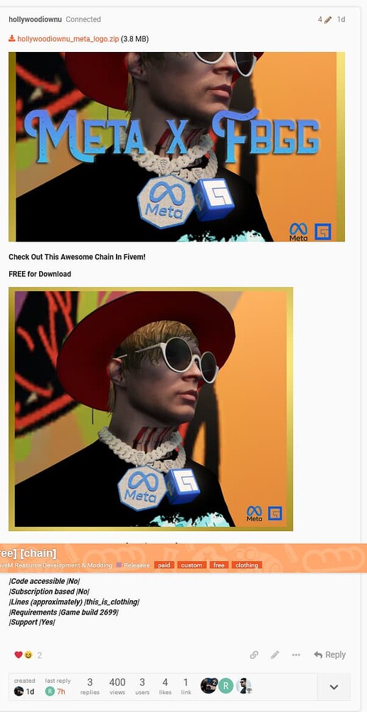 [free] [chain] - FiveM Releases - Cfx.re Community