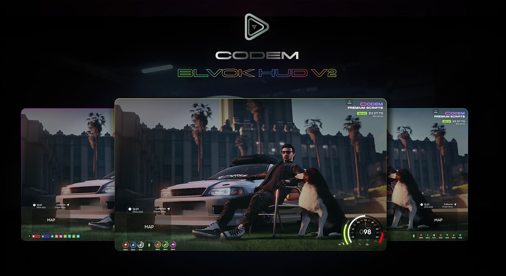 Codem - Hud [ESX - QB] - FiveM Releases - Cfx.re Community