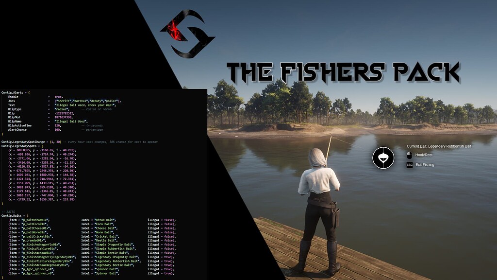 [PAID][VORP/REDEM/QBR/RSG] Fishing Minigame (Illegal Baits - Legendary ...