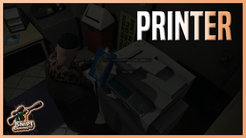 [QBCore][ESX][PAID] Unique Printer Script - FiveM Releases - Cfx.re Community