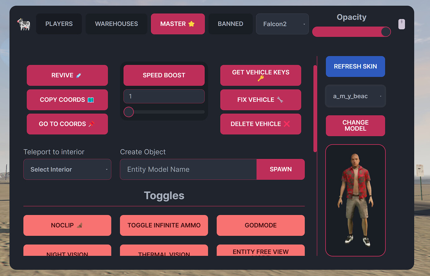 LuxuAdmin - Admin Menu - FiveM Search