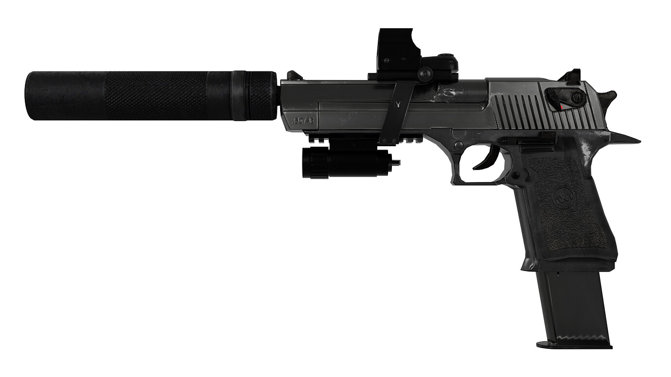 DESERT EAGLE [add-on] [weapon] [full attachments] - FiveM Releases ...