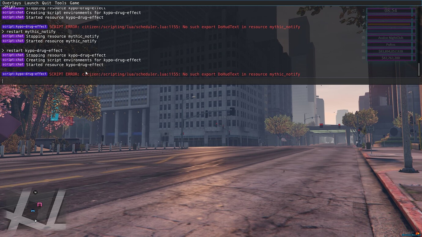 Mythic notify error - Discussion - Cfx.re Community