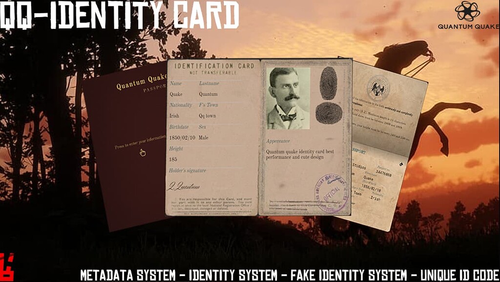 RedM Identity Script with Selectable Identity Picture and Databese ...