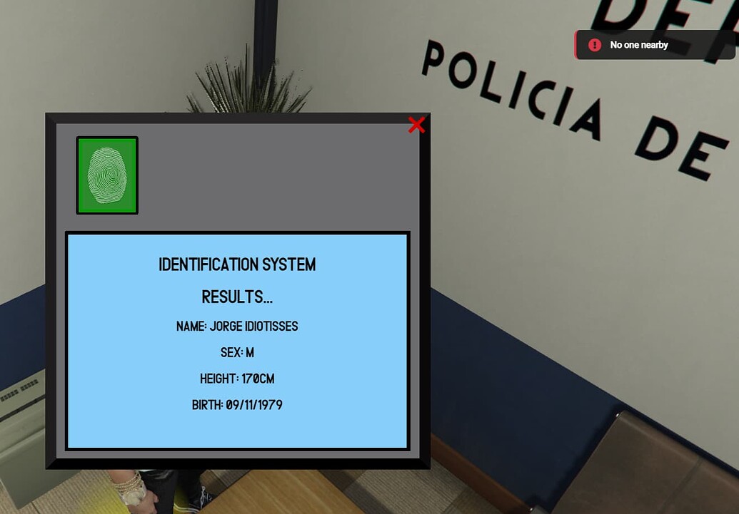 [PAID] [ESX] Gui Fingerprint Scanner - FiveM Releases - Cfx.re Community