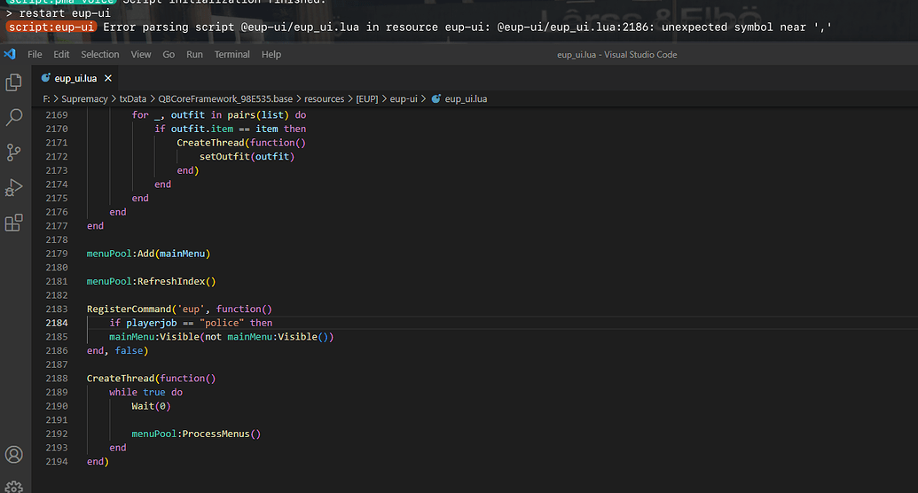 How to set a command only for jobs in QBCORE - QBCore - Cfx.re Community