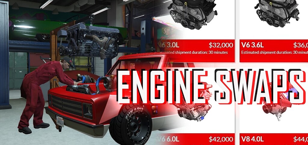 Engine Swaps [Job, Animated] [ESX] - FiveM Releases - Cfx.re Community