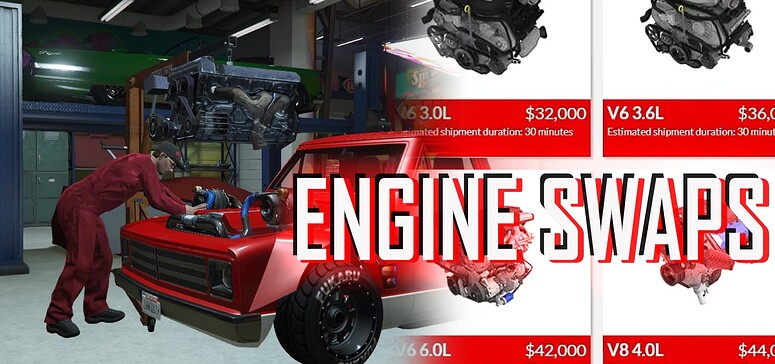Engine Swaps [Job, Animated] [ESX] - FiveM Releases - Cfx.re Community