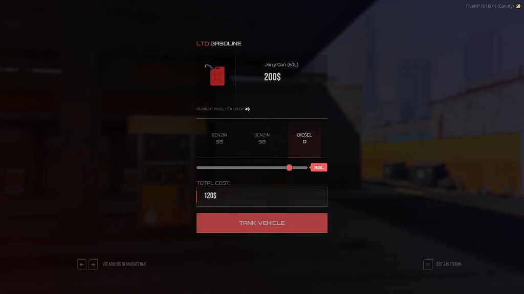 [PAID] Fuel System [ESX] - FiveM Releases - Cfx.re Community