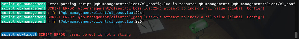QB-Core boss menus don't work - QBCore - Cfx.re Community