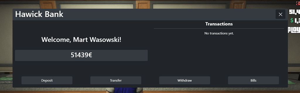 [ESX-Legacy] Simple Banking UI - FiveM Releases - Cfx.re Community
