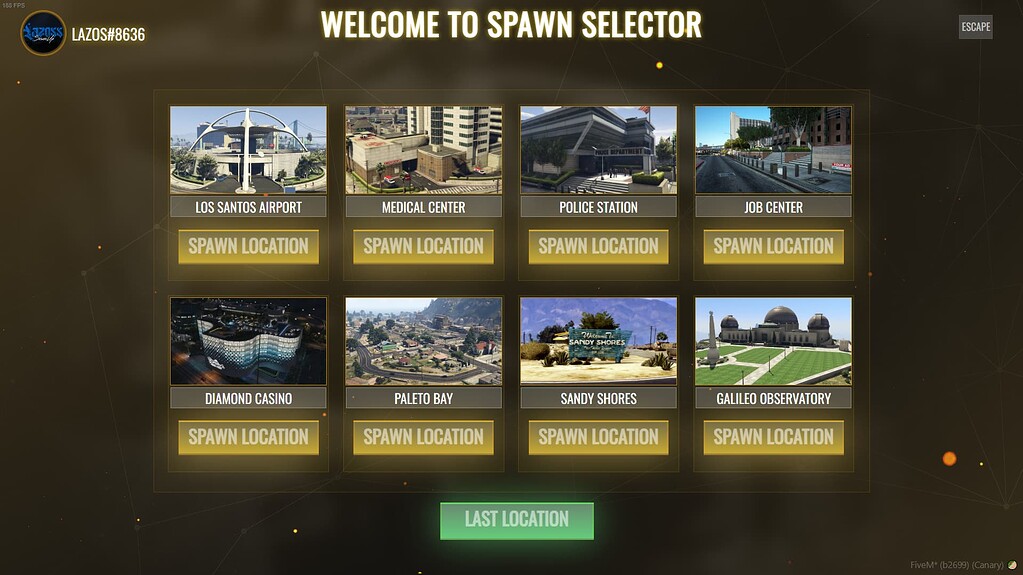 [ESX/QB] Spawn Selector - FiveM Releases - Cfx.re Community