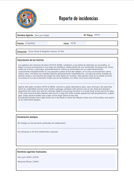 [Free] Crime Scene lore map - FiveM Releases - Cfx.re Community