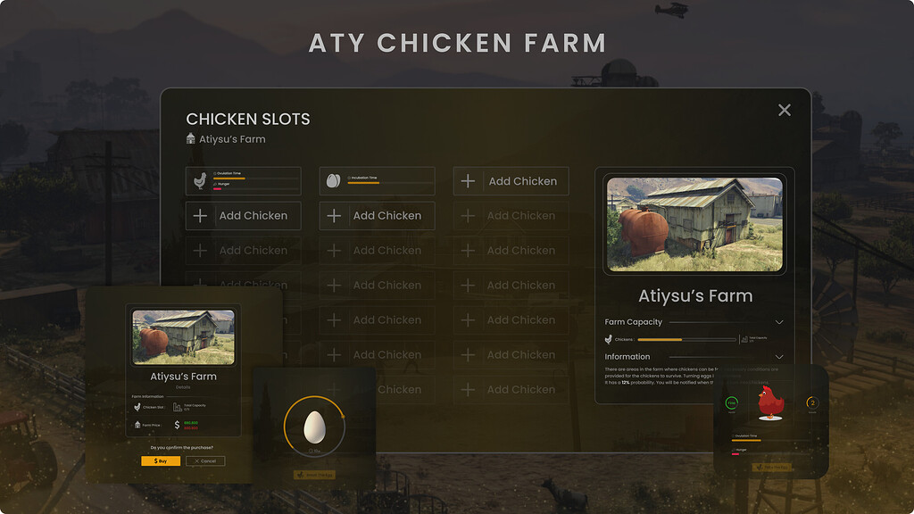 FiveM Chicken Job | Advanced Farming Script - FiveM Releases - Cfx.re ...