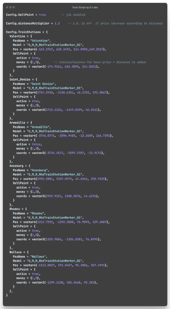 Train Script - [RSG / VORP / RedEM-RP / Custom] - RedM Releases - Cfx.re Community