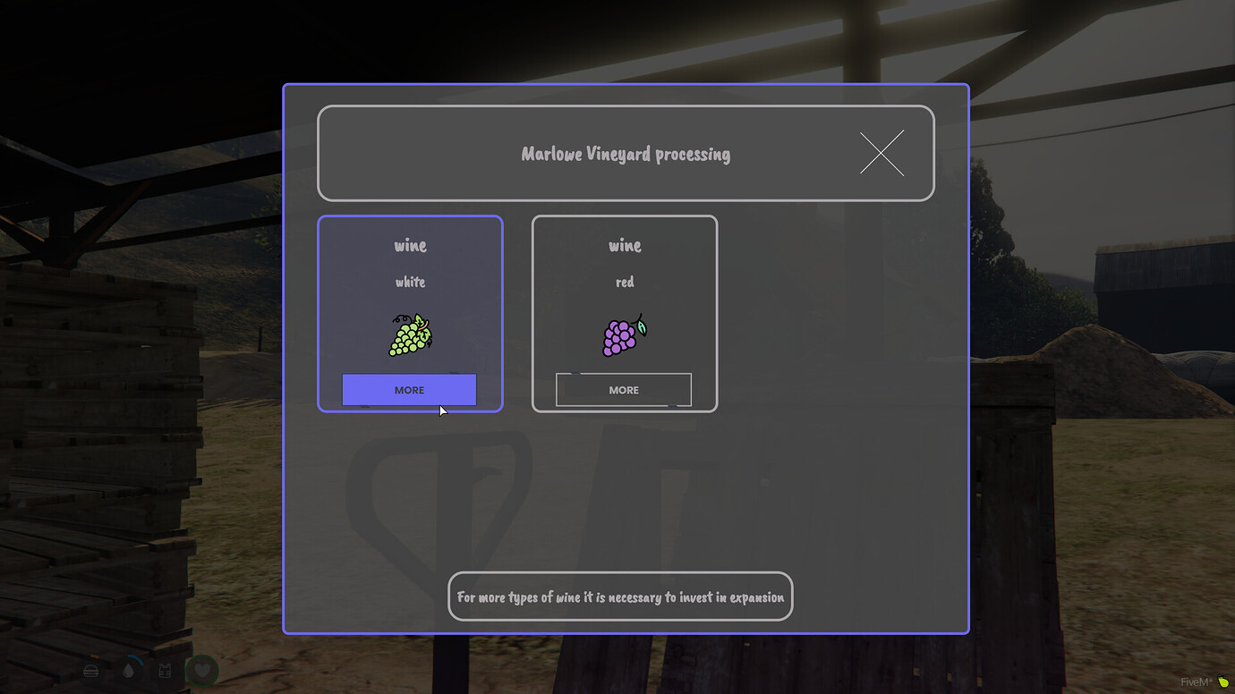Yrp_winemaker ( vigneronjob ) - simple and clean NUI - FiveM Releases - Cfx.re Community