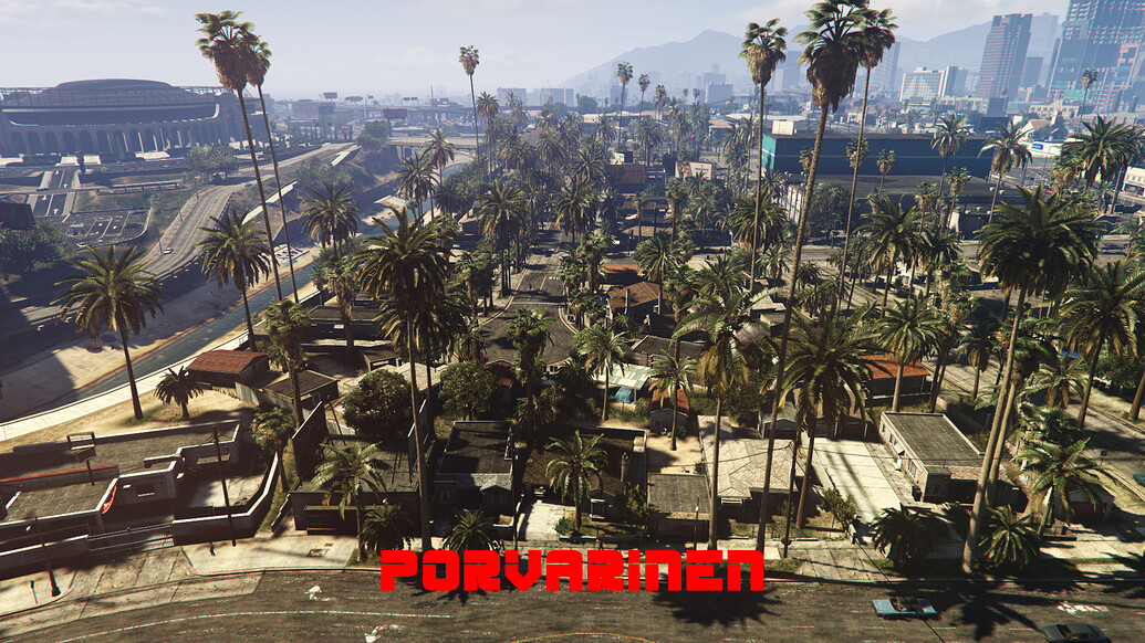 [Release] Remastered Grove Street | YMAP & XML | By: Porvarinen - FiveM ...