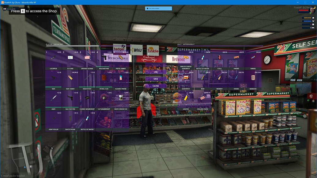 Enable ox-target with custom menu instead of normal menu. How? - QBCore ...