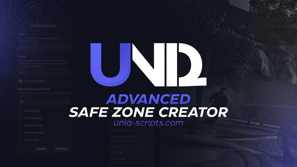 [Paid] Advanced Safe Zone Creator [ESX/QB/QBOX] - FiveM Releases - Cfx ...