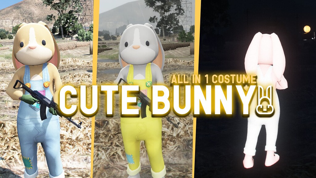 Cute Bunny Costume - FiveM Releases - Cfx.re Community