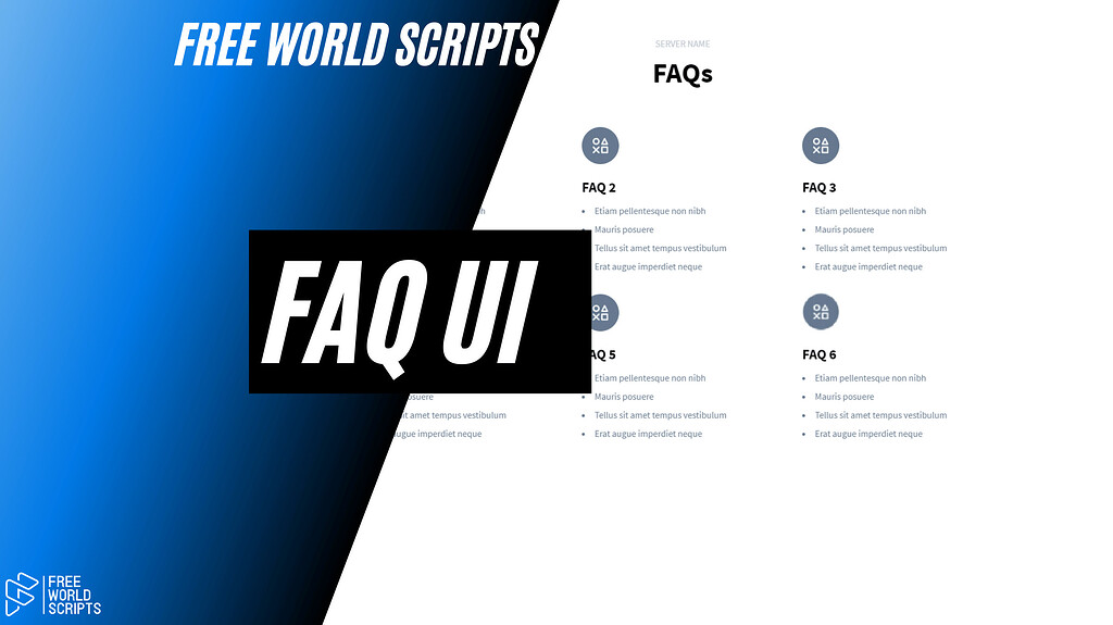 Free World FaQ - FiveM Releases - Cfx.re Community