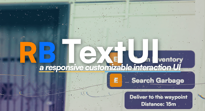 📜 rbTextUI [ STANDALONE ] - FiveM Releases - Cfx.re Community