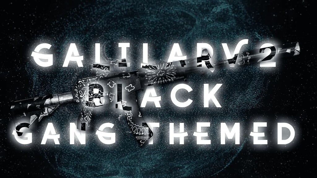 GALILARV2 Black Gang [add-on] [weapon] [full attachments] - FiveM ...
