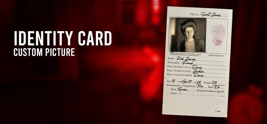 Identity Card in Item (with player picture) - RedM Releases - Cfx.re ...