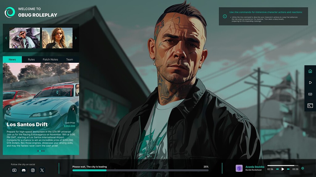 [RELEASE] Loading Screen - 0BugScripts - FiveM Releases - Cfx.re Community