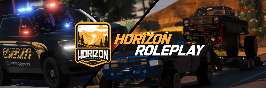 Horizon Roleplay | New Server | 300 Addon Vehicles | EUP/Uniforms ...