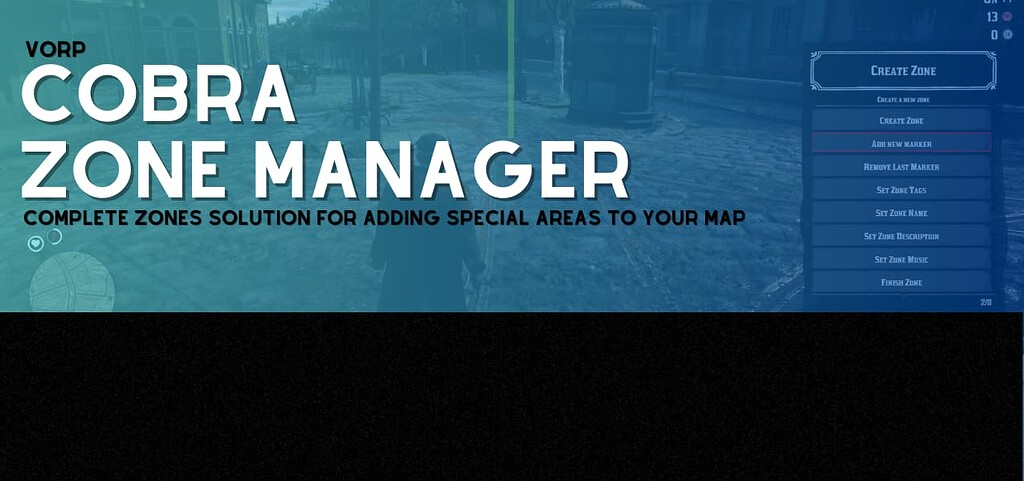 [Paid][VORP] Cobra Zones Manager - RedM Releases - Cfx.re Community
