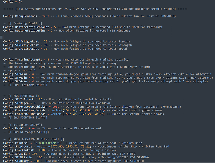 [PAID][ESX] Chicken Fighting - Unique, Easy to Convert. - FiveM ...