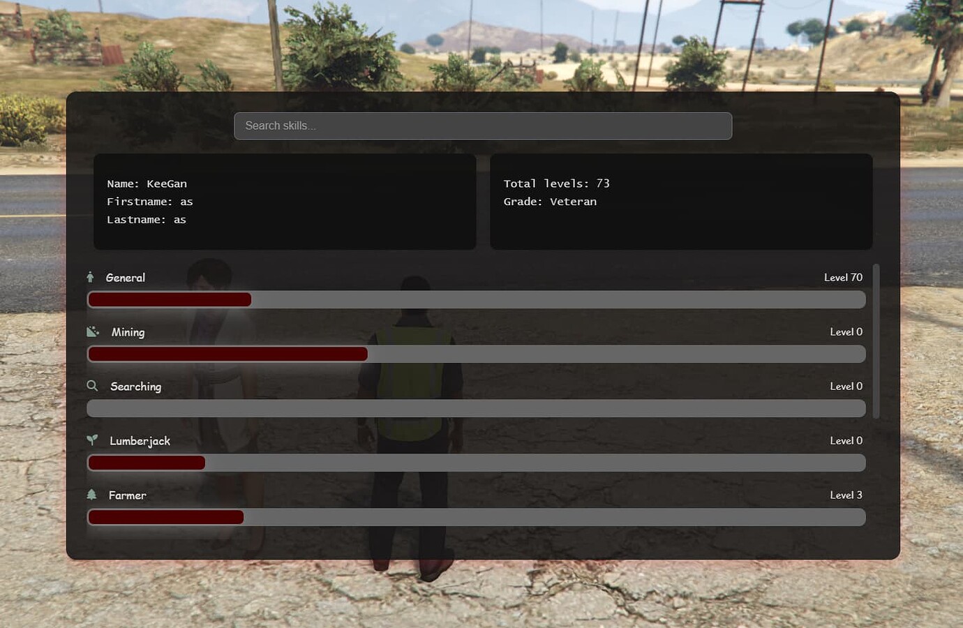 Kk_skills - Skills/Levels system [QBCORE][ESX][PAID] - FiveM Releases ...