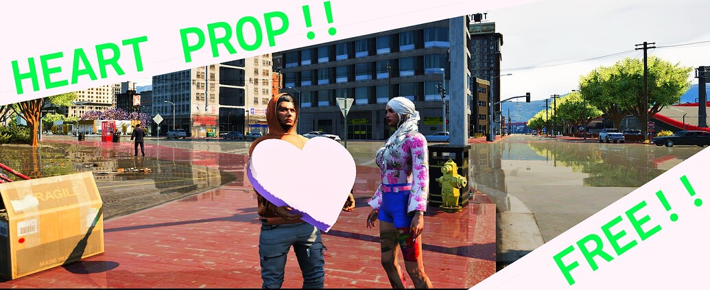 Free heart prop! | emote ready - FiveM Releases - Cfx.re Community