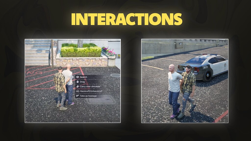 [PAID][ESX/QB] Advanced interactions | (Optimized, realistic) - FiveM ...
