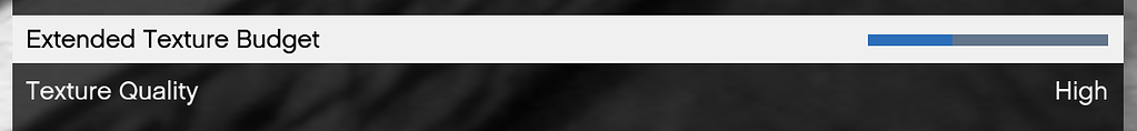 Feat(game/five): extended video memory budget option in graphics ...