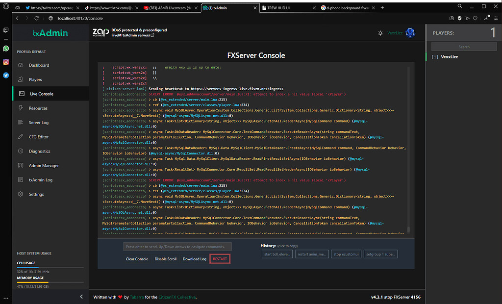 SCRIPT ERROR: @esx_addonaccount/server/main.lua:71: attempt to index a nil value (local 'xPlayer ...