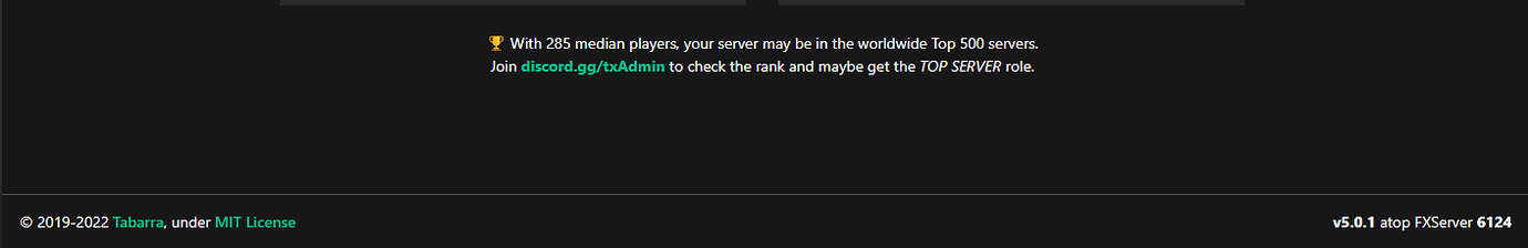 Bug server artifact version is outdated - Bug Reports - Cfx.re Community