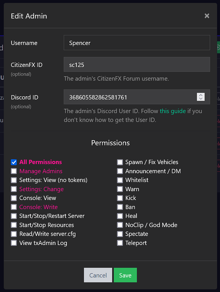 The txAdmin menu won't work for me. Please help! - Server Owners - Cfx ...