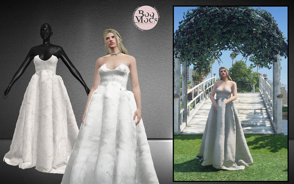 Wedding Dress MP Female - FiveM Releases - Cfx.re Community
