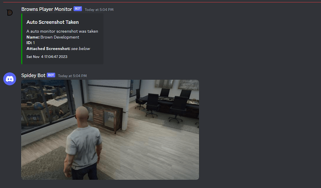 [FREE] [QB/ESX] Auto Screenshot Player Monitor (Logs Screenshots of ...