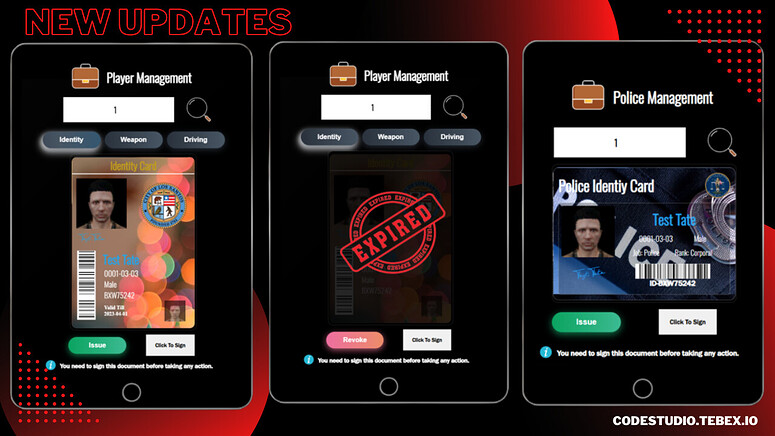 Advanced Job Badge + ID Card | Expiry Feature | Create Unlimited IDs [QB/ESX] - FiveM Releases ...