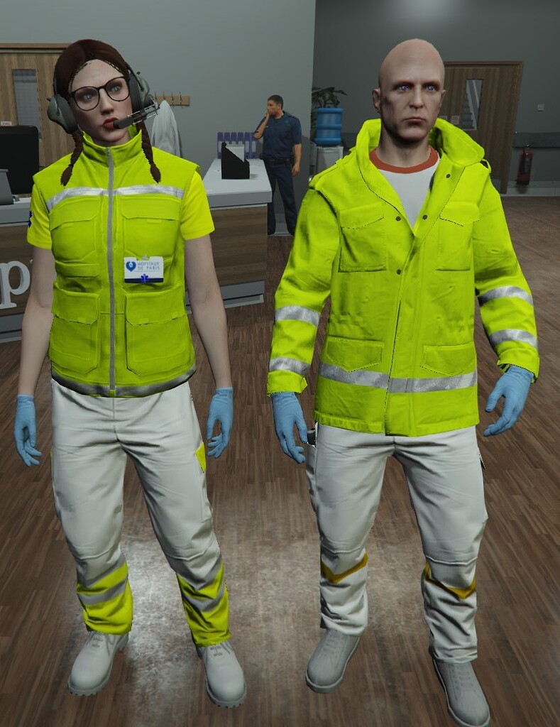 [CLOTHES] [PAID] Pack de vêtement SAMU 75 EUP / Clothing pack French ...