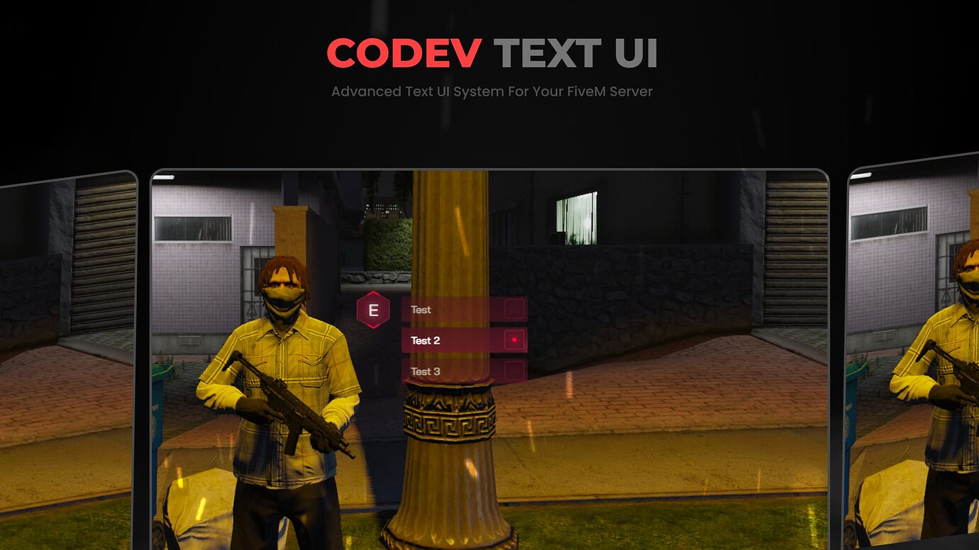 Text UI | CODEV Text UI [Standalone] - Releases - Cfx.re Community