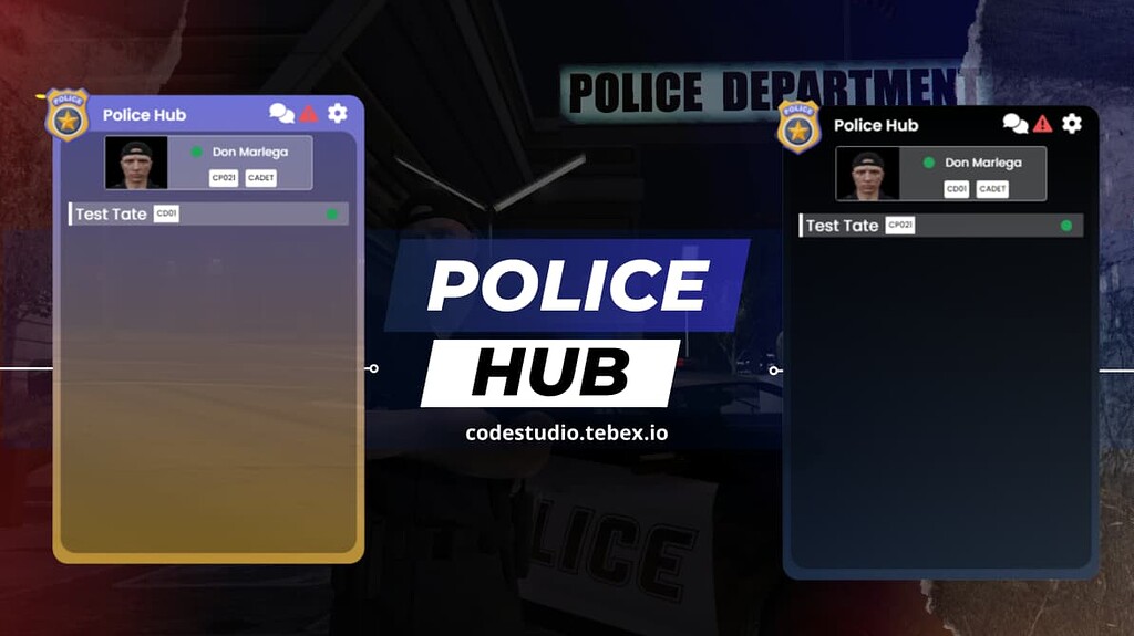 Police Hub | Group Chat | Callsigns | Status - FiveM Releases - Cfx.re Community