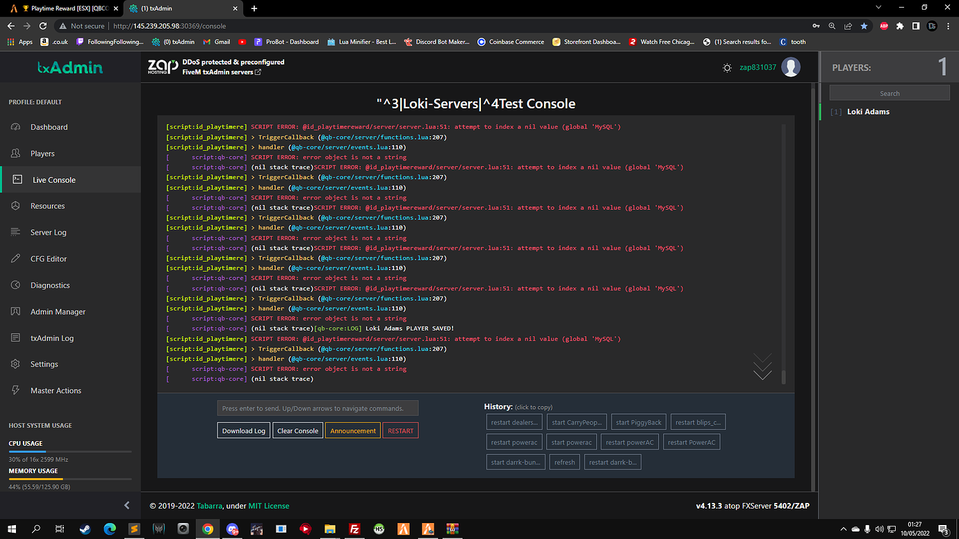 [Free] Playtime Reward [ESX/QB] - Page 2 - FiveM Releases - Cfx.re ...