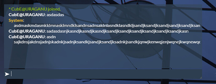 FiveM Chat message lenght? - Discussion - Cfx.re Community