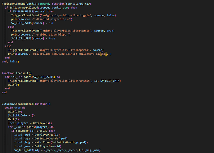 [Help]How do i get everyone to use the command - Discussion - Cfx.re ...