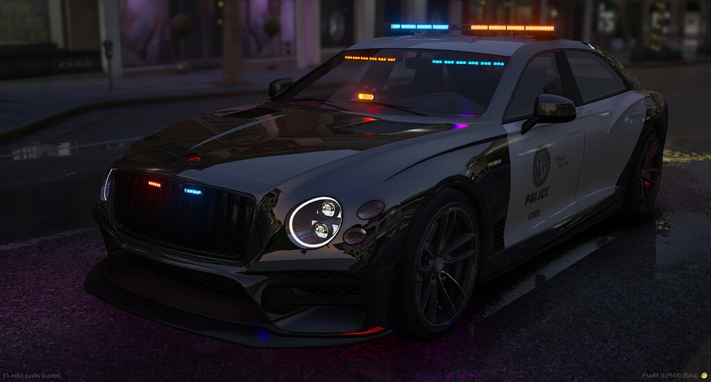 Flying Police Car Fivem