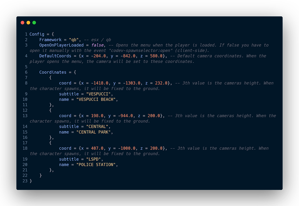 Advanced Spawn Selector | CODEV Spawn Selector [QBCore & ESX] - FiveM Releases - Cfx.re Community
